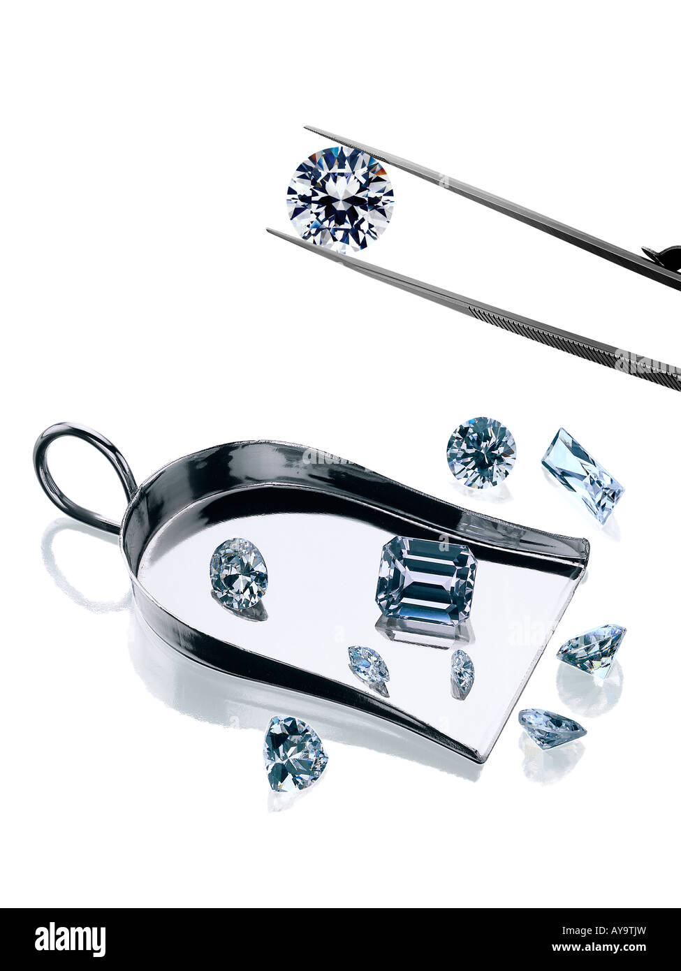 The making of diamonds hi-res stock photography and images - Alamy