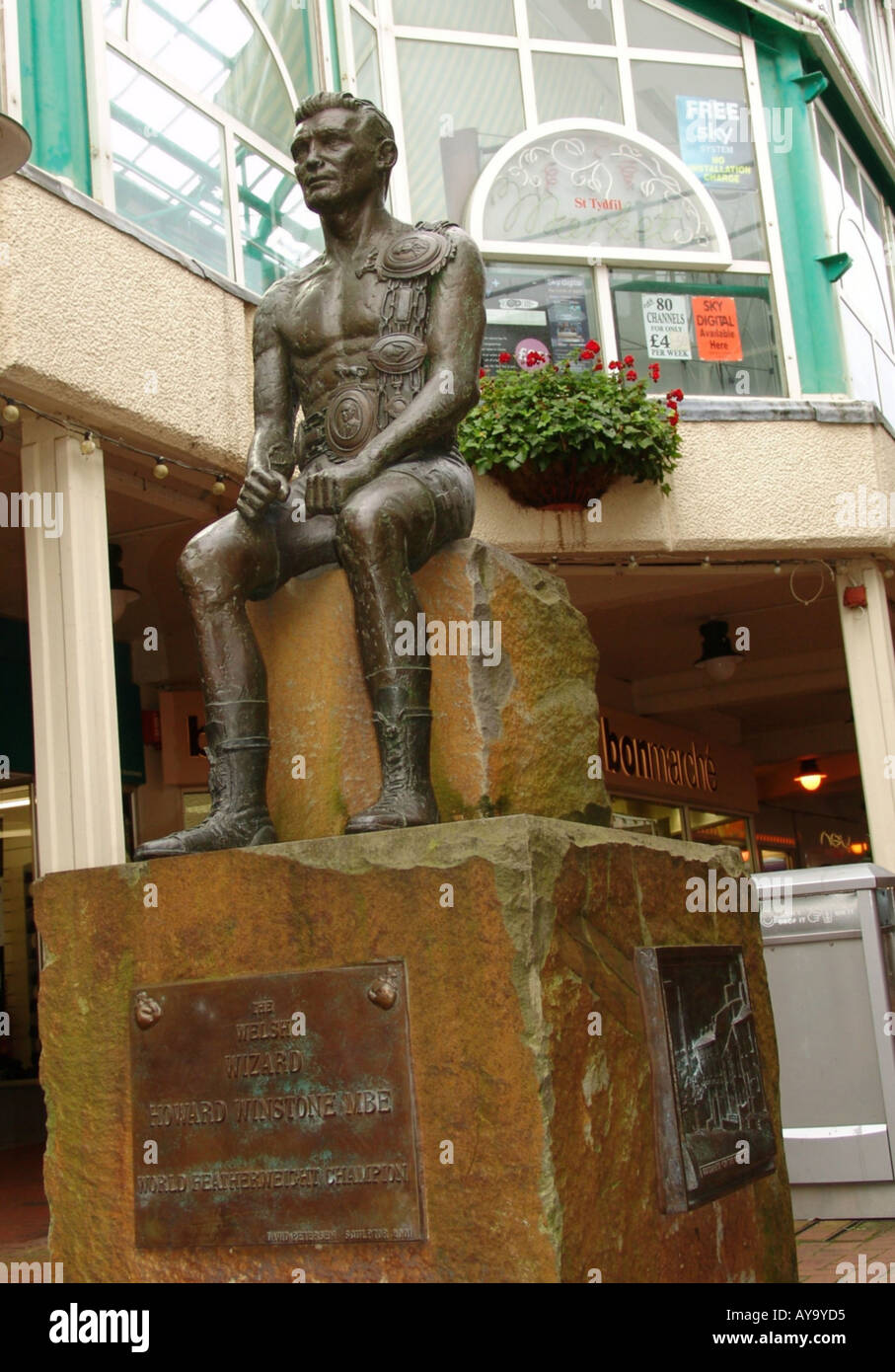 Merthyr boxer hi-res stock photography and images - Alamy