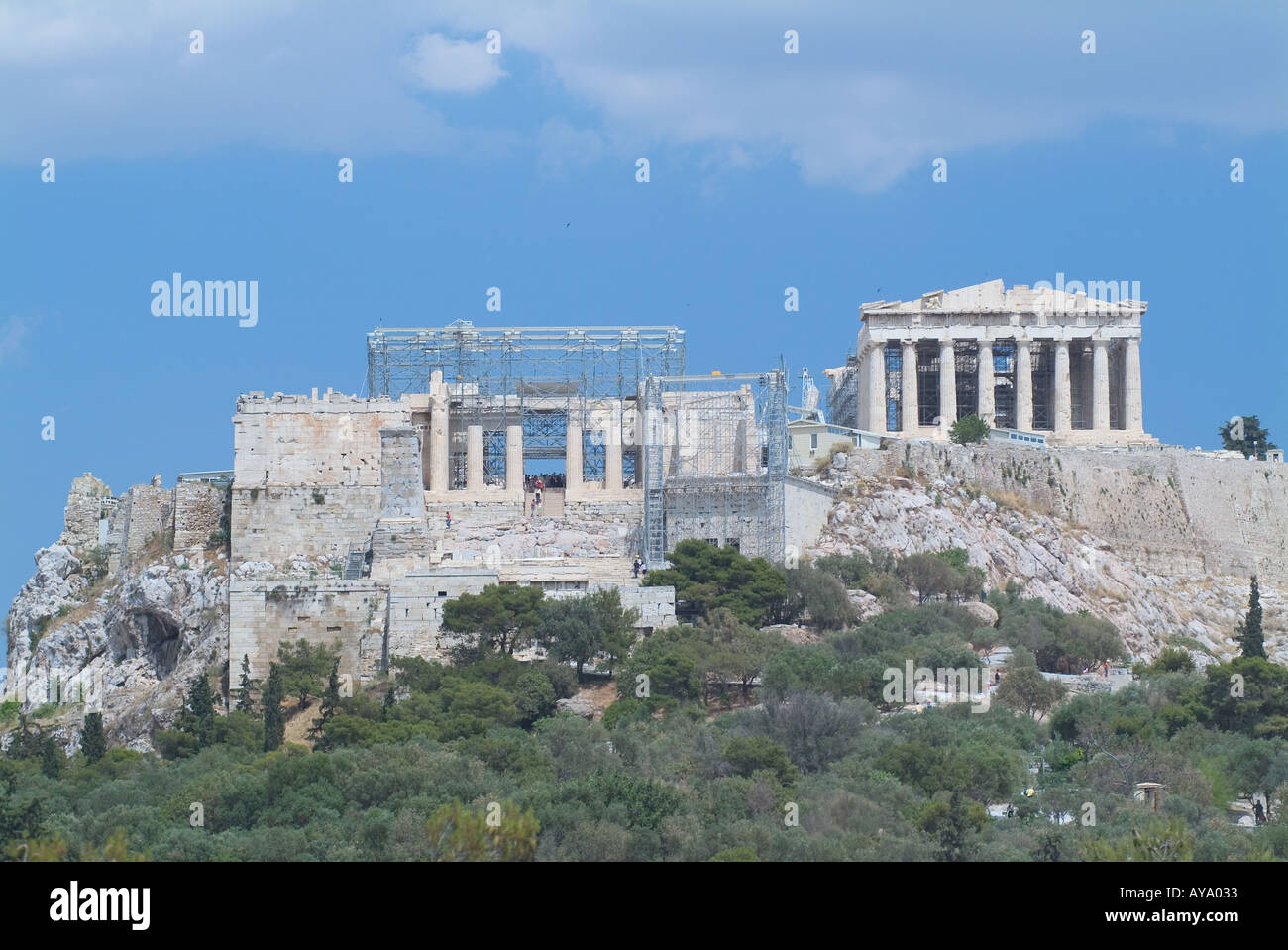 Greece Athens Acropolis Parthenon Stock Photo - Alamy