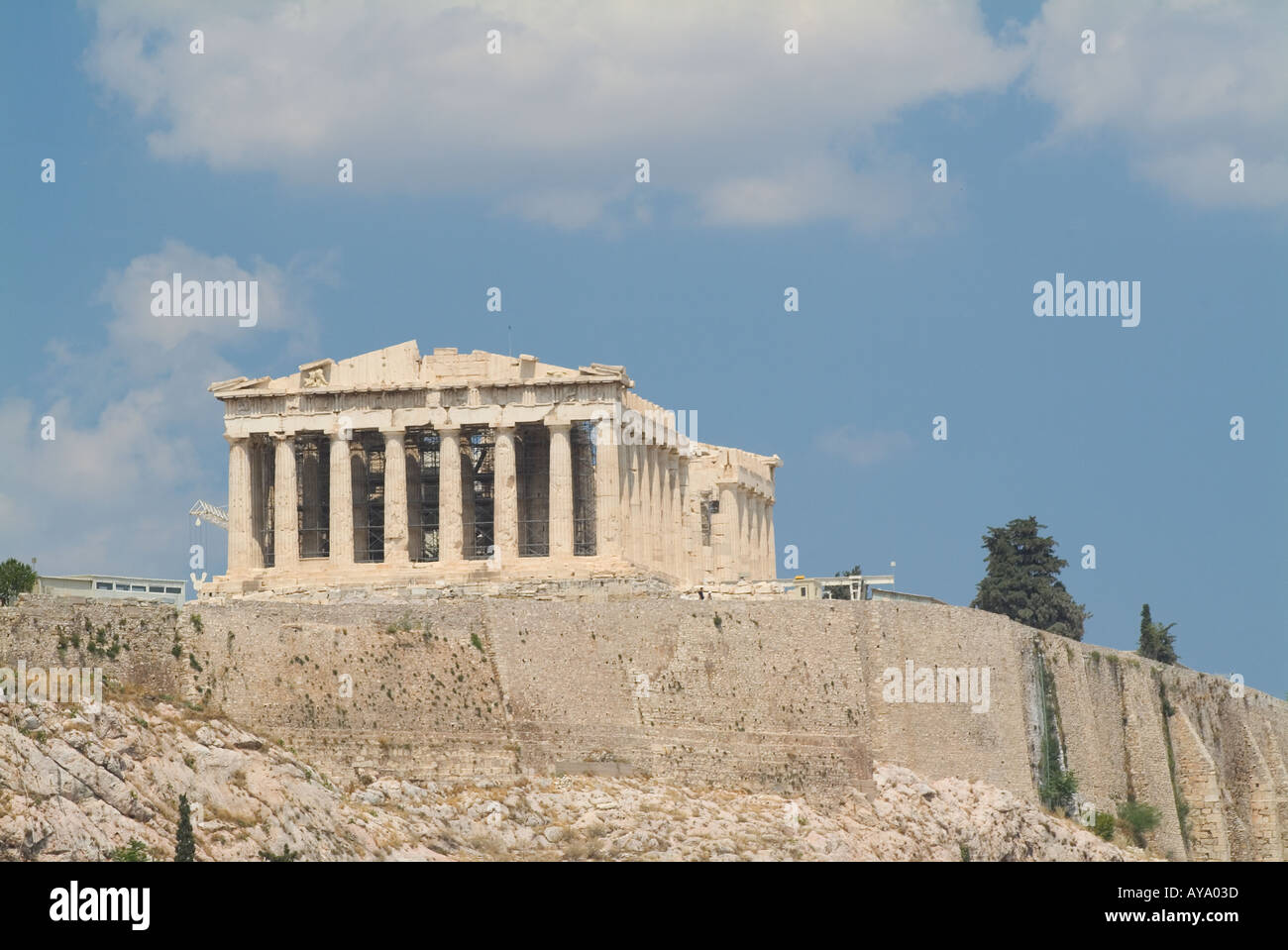 Greece Athens Acropolis Parthenon Stock Photo - Alamy