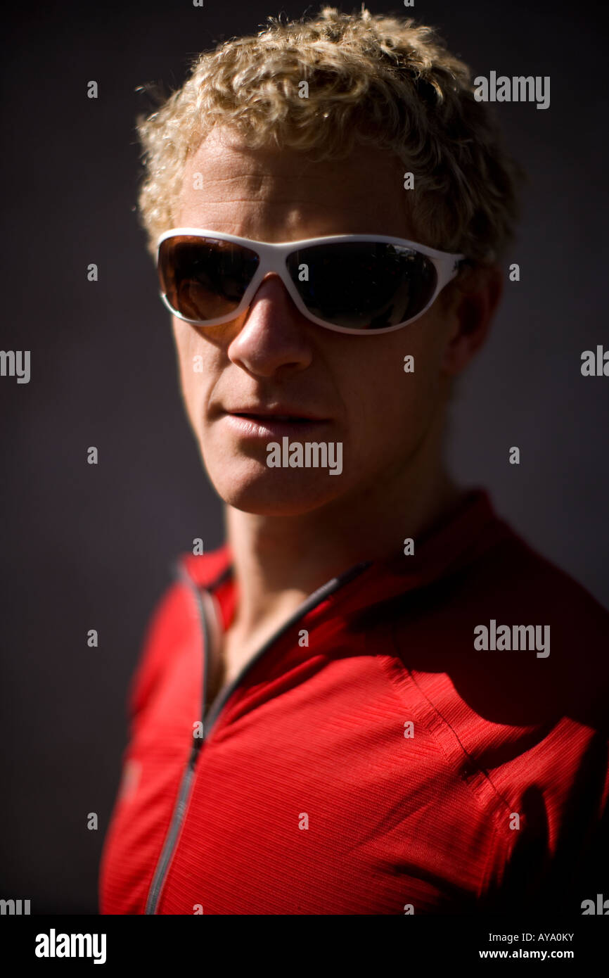 CLIMBER TIM EMMETT Stock Photo - Alamy