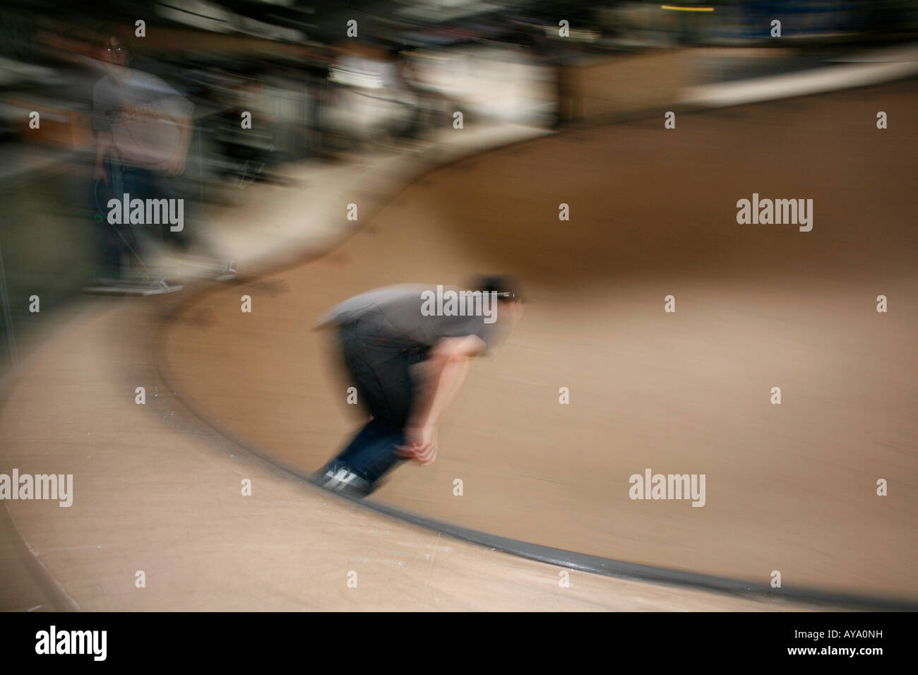 There is an indoor scating ramp in Amsterdam It is built in a former ...