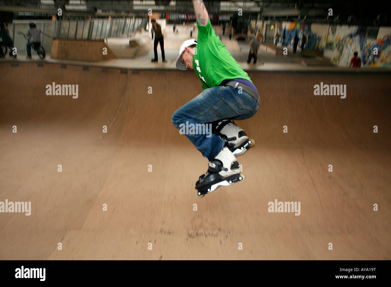 There is an indoor scating ramp in Amsterdam It is built in a former ...