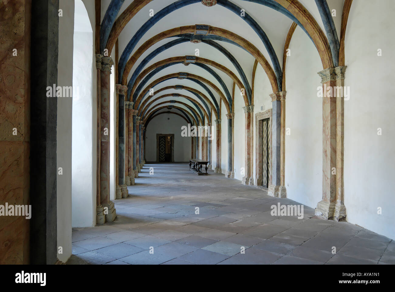 Former Abbey and castle Corvey in Hoexter Hoexter at the Weser near ...