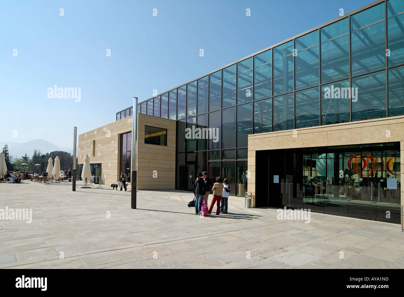 Meran Merano Southern Tyrol Italy new Spa Therme of Meran bath building ...