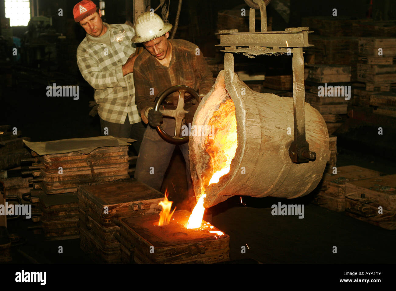 Foundry plants hi-res stock photography and images - Alamy