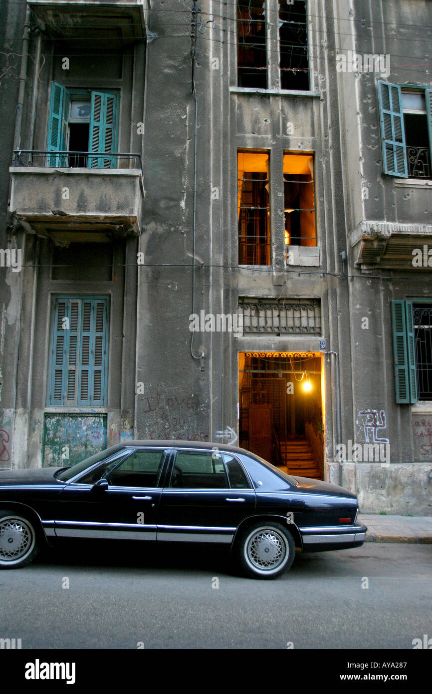 Yellow house beirut hi-res stock photography and images - Alamy