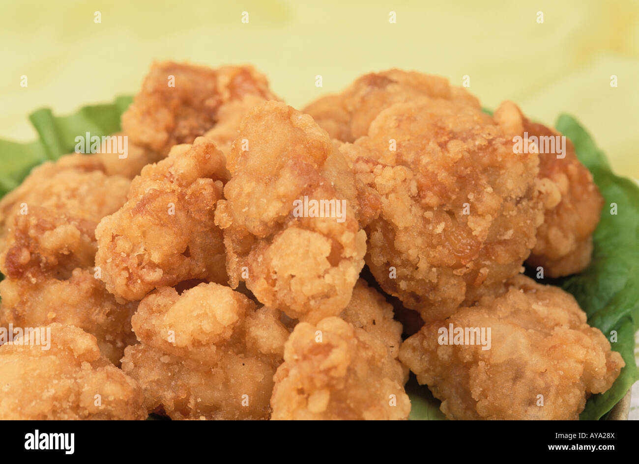 Deep-Fried Fowl Nuggets Stock Photo - Alamy