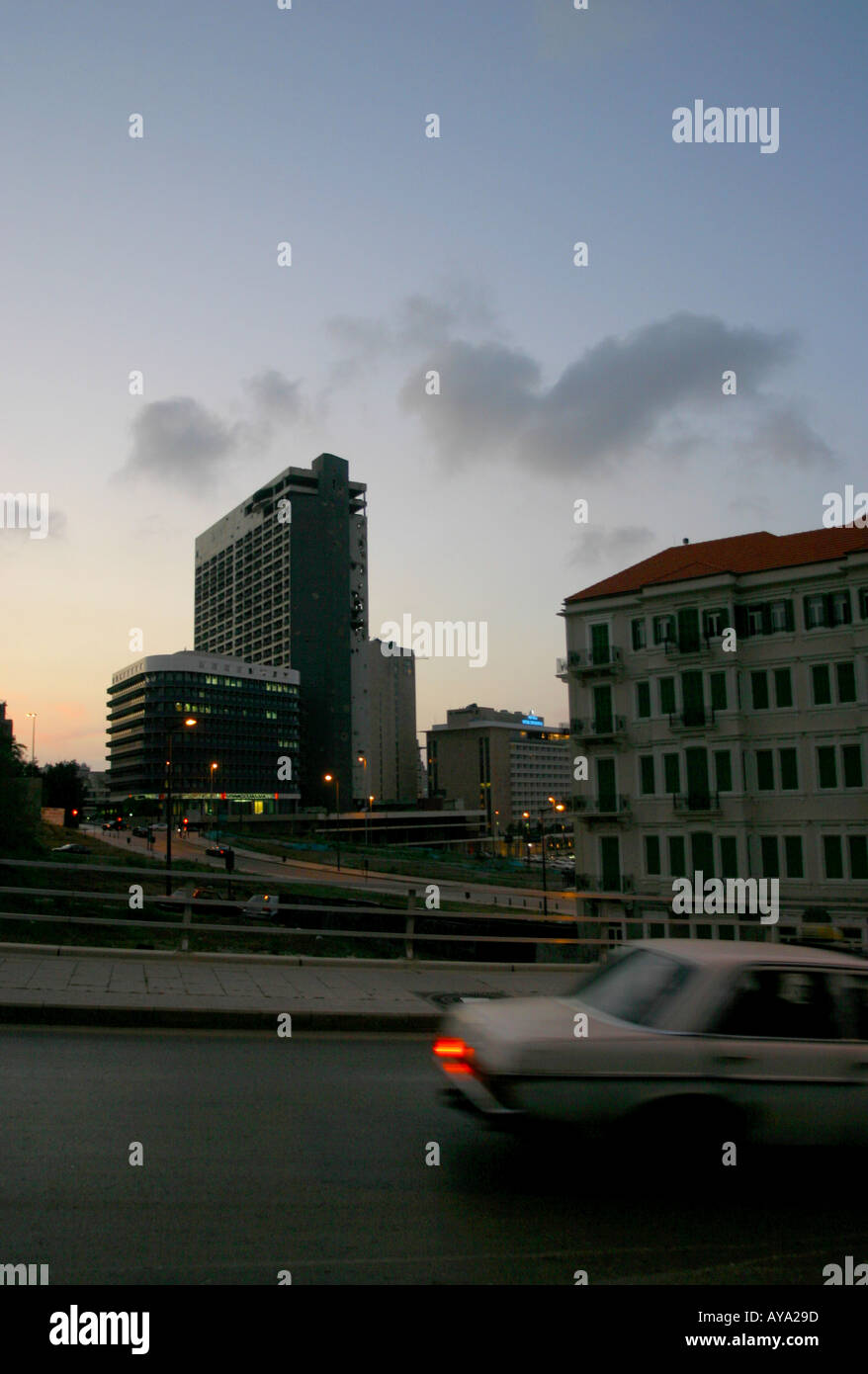 Beirut Lebanon Holiday Inn Stock Photo - Alamy