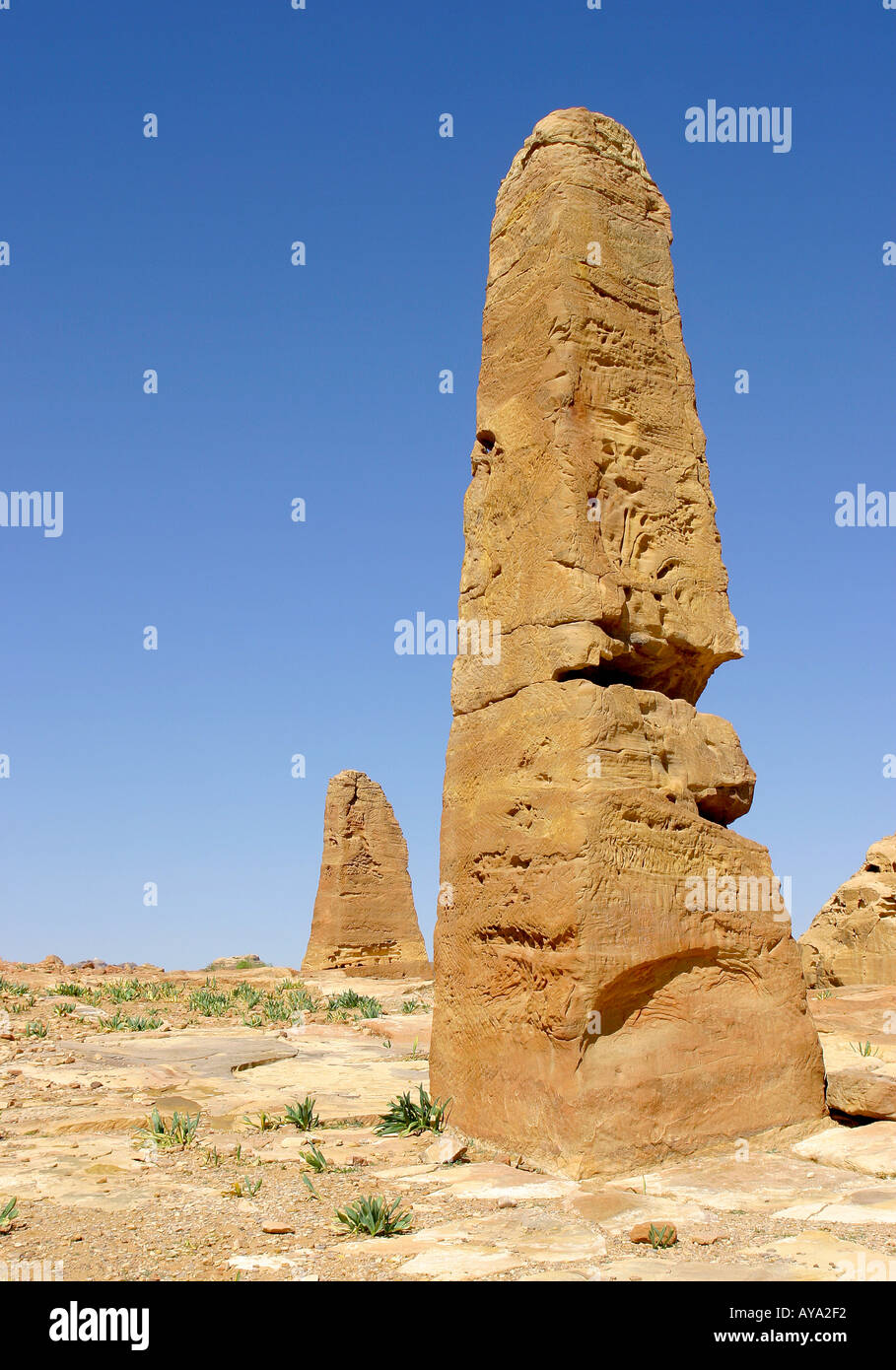 Petra Jordan monolith Stock Photo - Alamy
