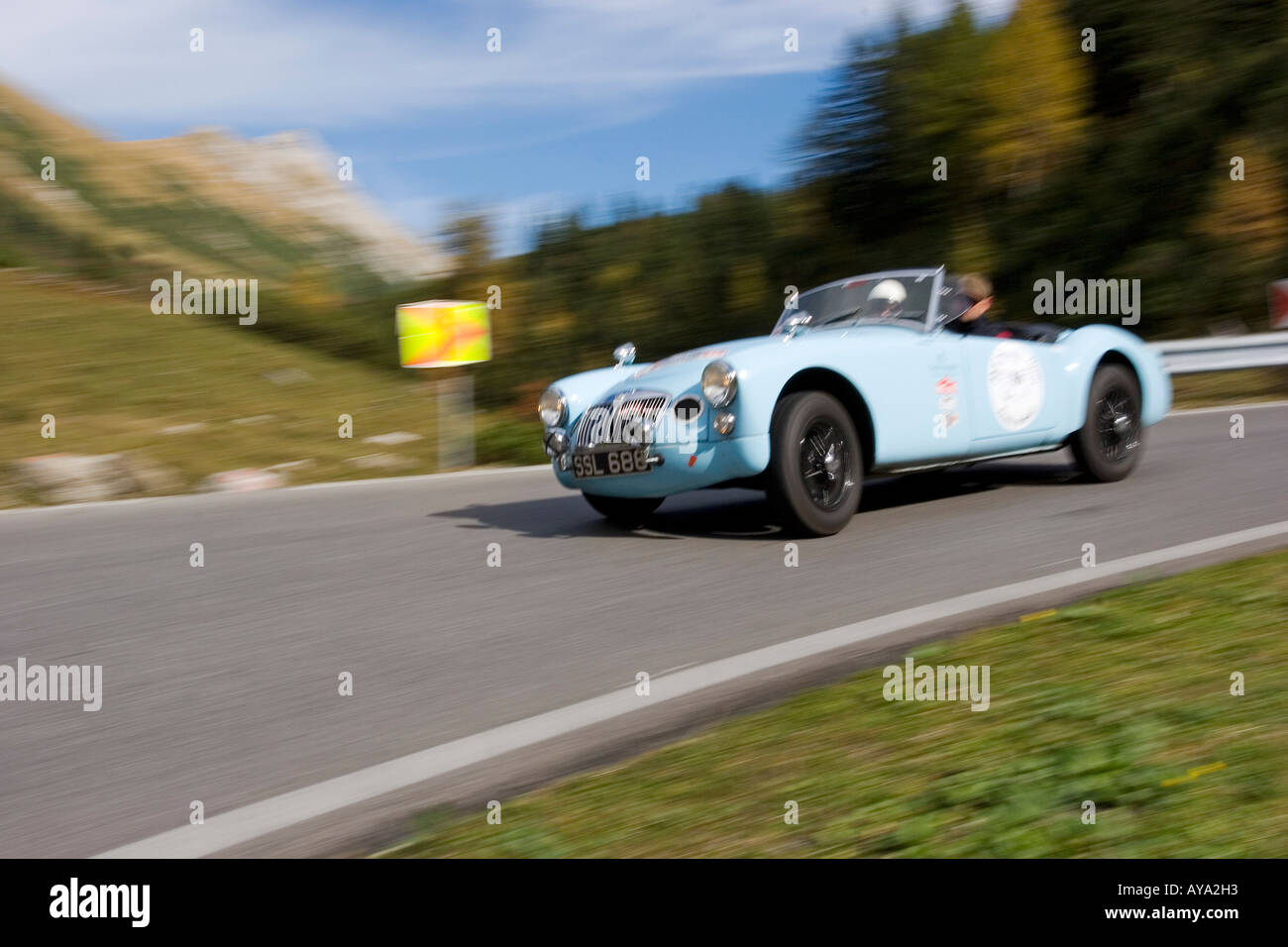 MG A Sebring, built 1959 Stock Photo - Alamy