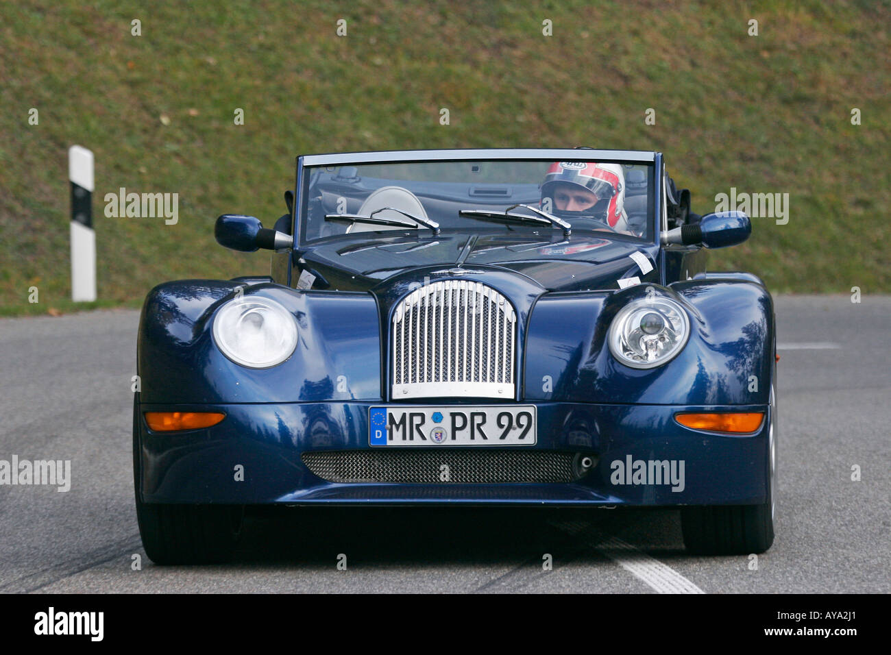 Blue aero car hi-res stock photography and images - Alamy