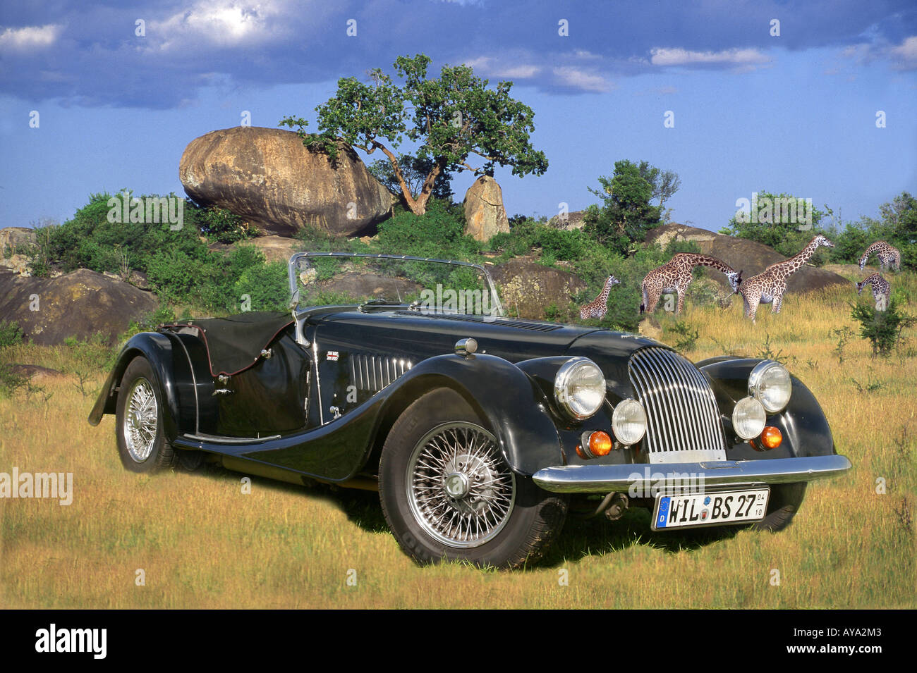 Morgan + 8 Stock Photo - Alamy