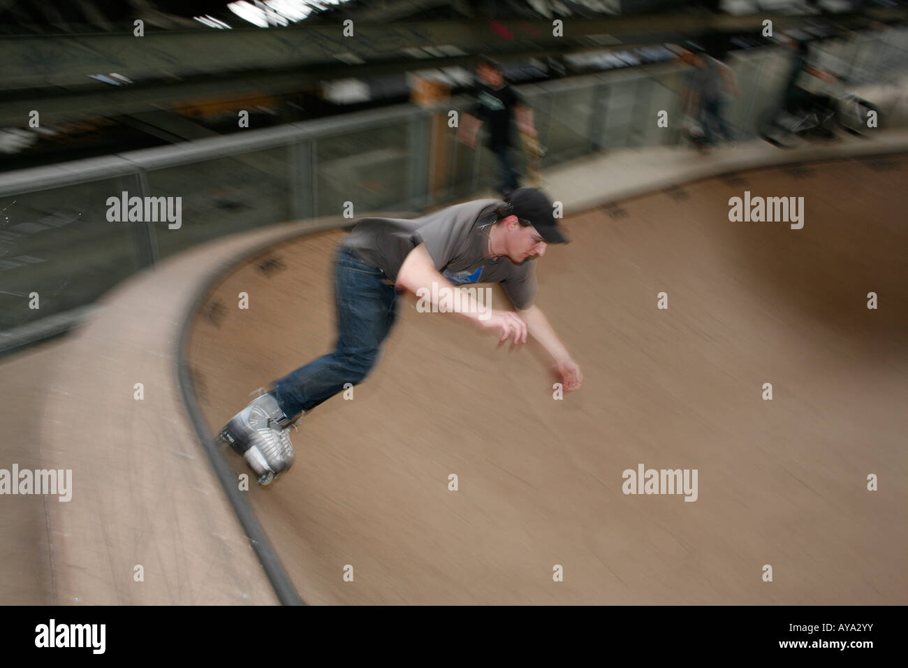 There is an indoor scating ramp in Amsterdam It is built in a former ...