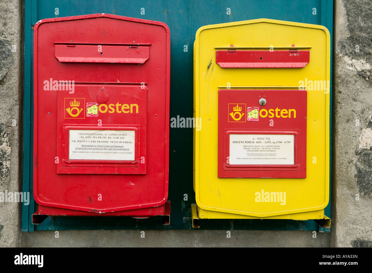 post, mail, Norway, Berjen, Europe, colors, letter box, mailbox ...
