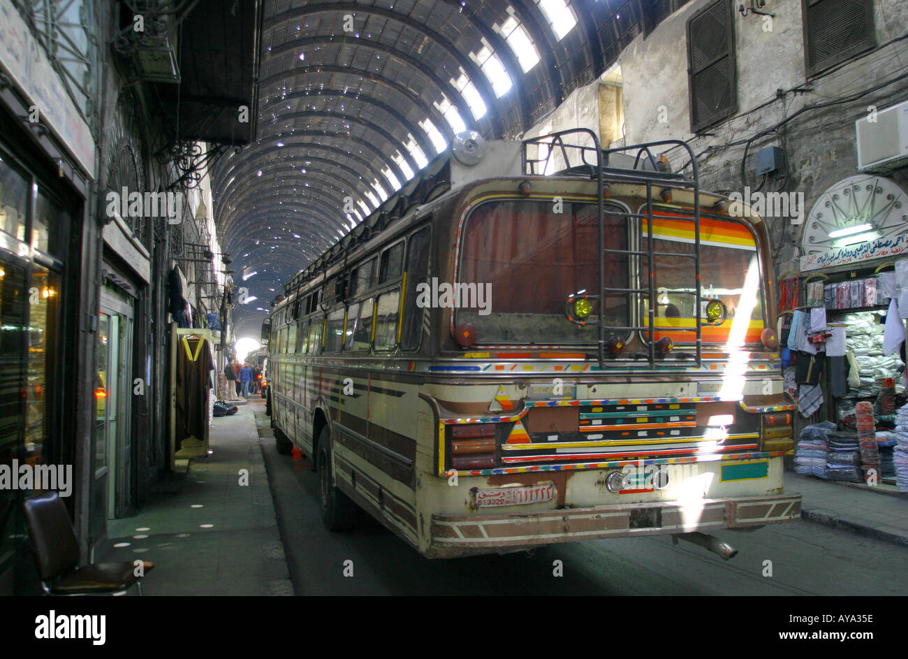 Damascus bus station hi-res stock photography and images - Alamy