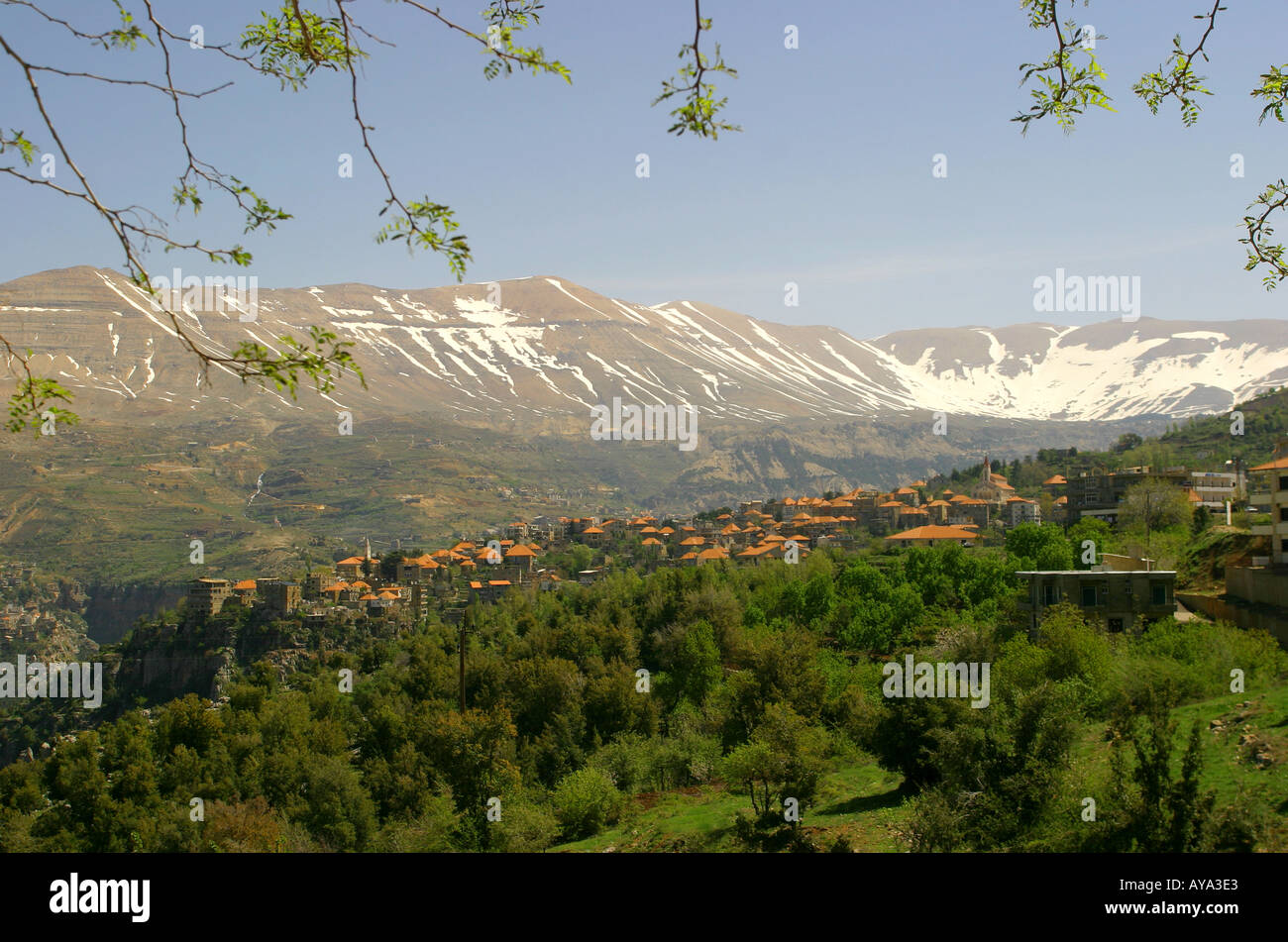 Qadisha Valley Lebanon Stock Photo - Alamy