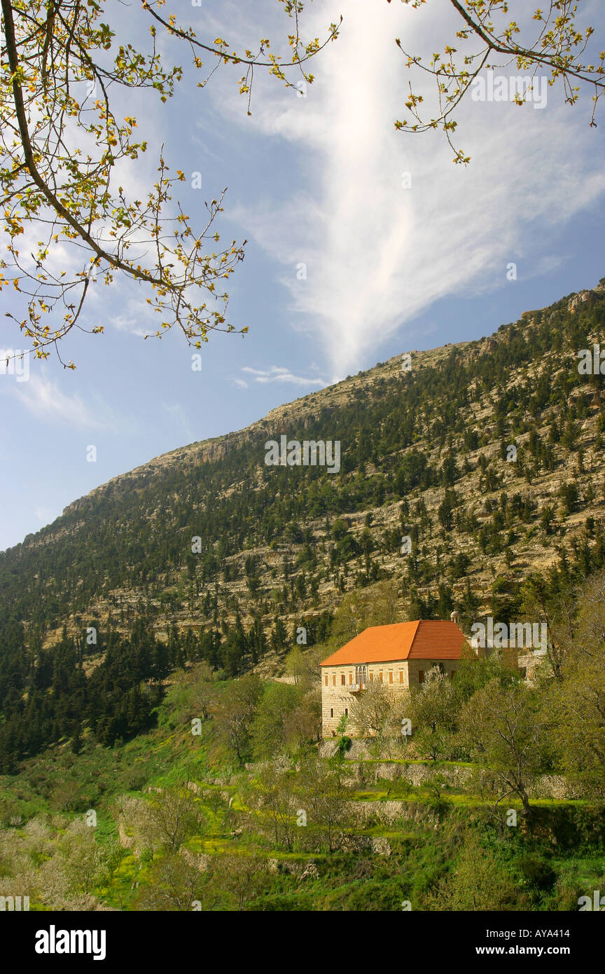 Qadisha Valley Lebanon Stock Photo - Alamy