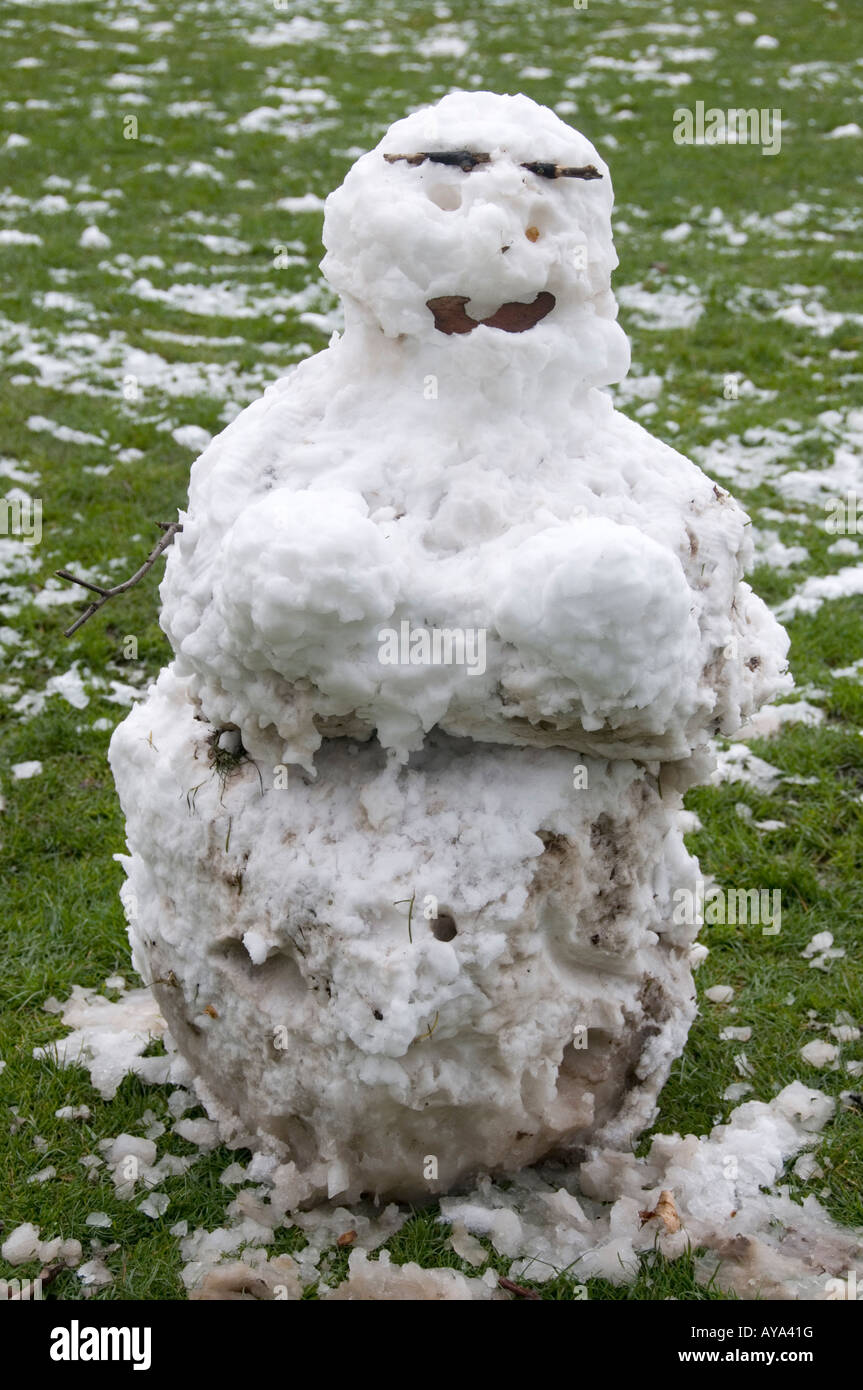 Melted snowman hi-res stock photography and images - Alamy