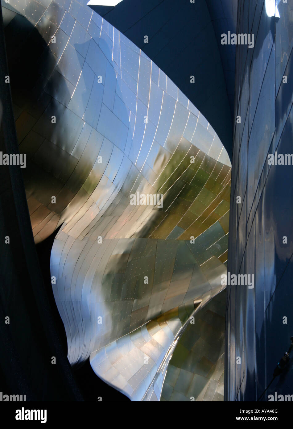 Seattle abstarct art sculpture architecture Stock Photo - Alamy