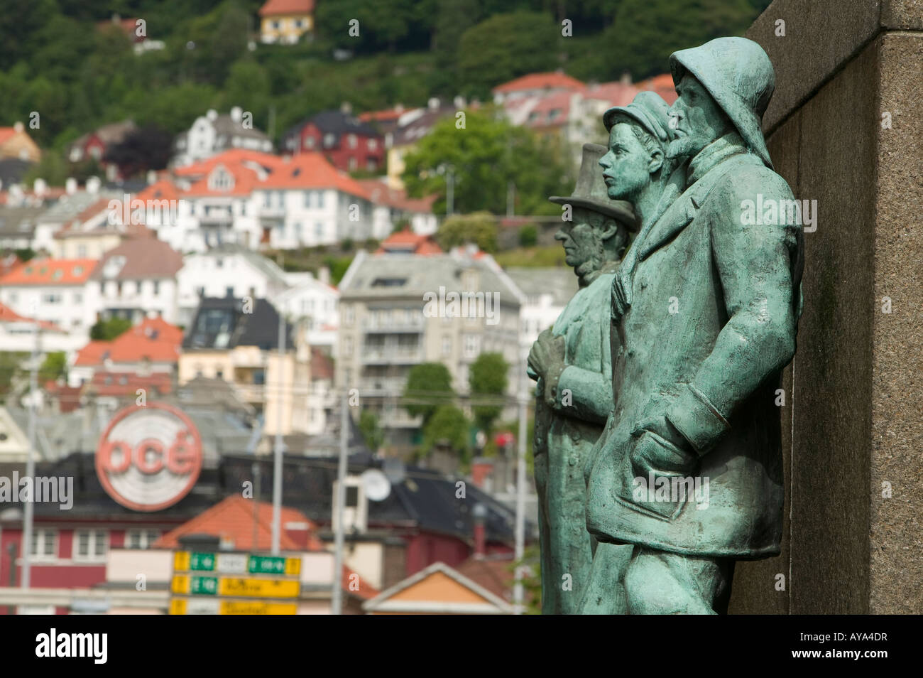 Europe, Norwegian, Bergen, Norway, monument, scandinavian, fiord, fjord ...