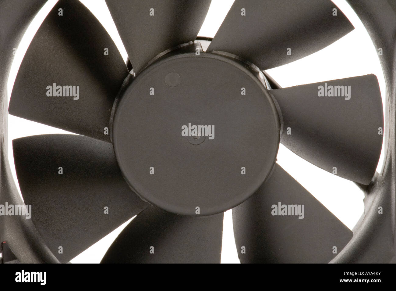 series object on white tool electric fan Stock Photo - Alamy