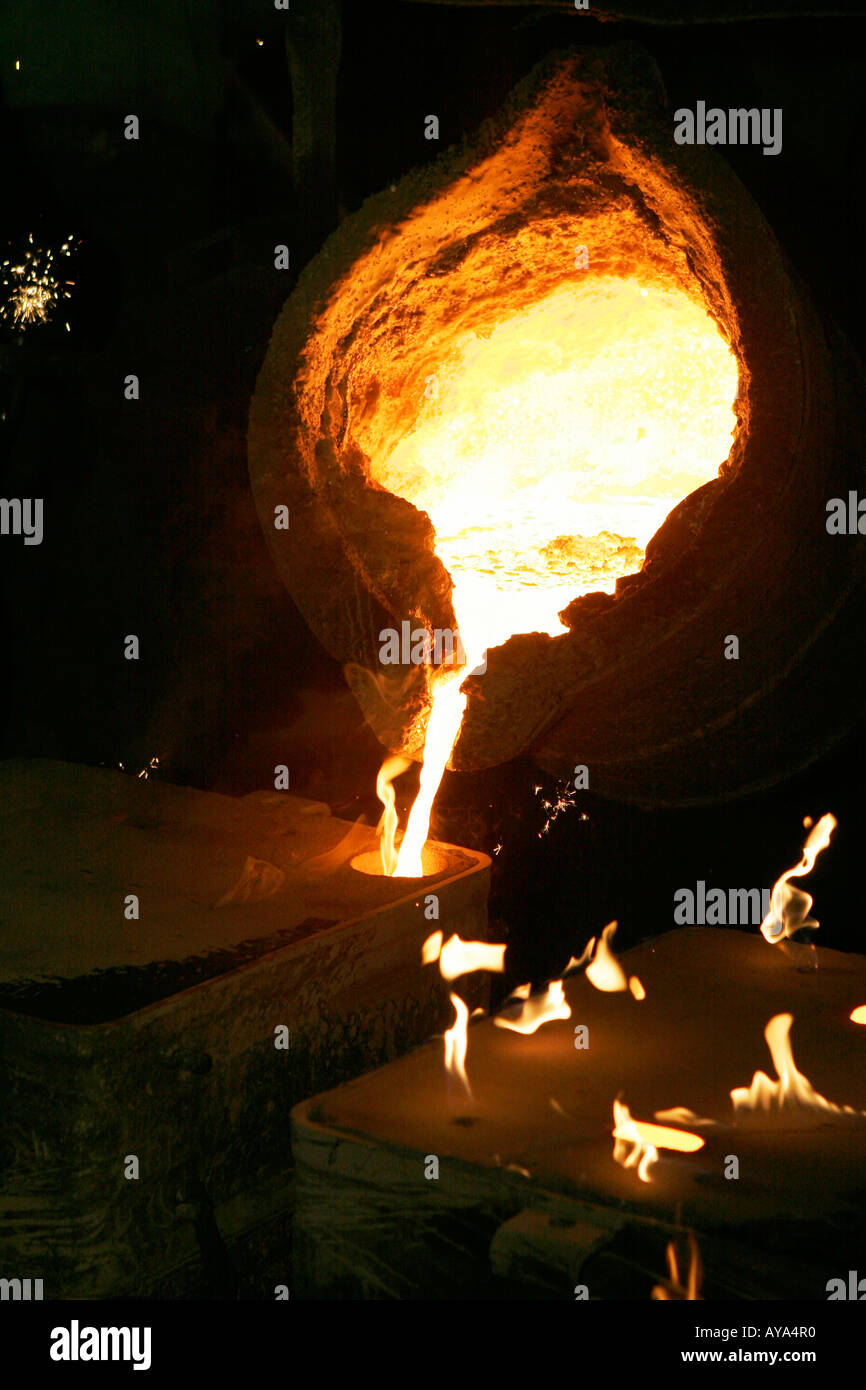 Foundry plants hi-res stock photography and images - Alamy