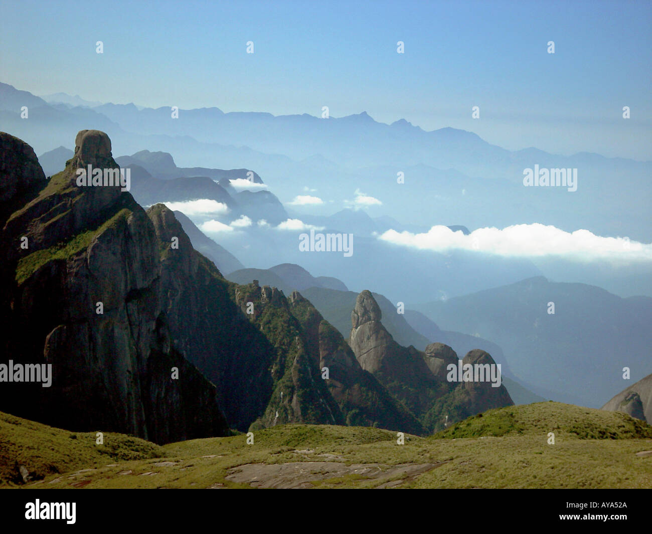 Serra dos Orgaos Petropolis e Teresopolis Rio de Janeiro Brasil Stock ...