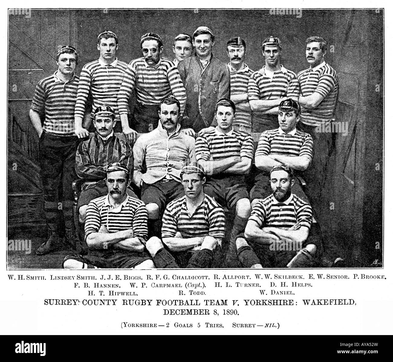 Rugby football 19th century hi-res stock photography and images - Alamy