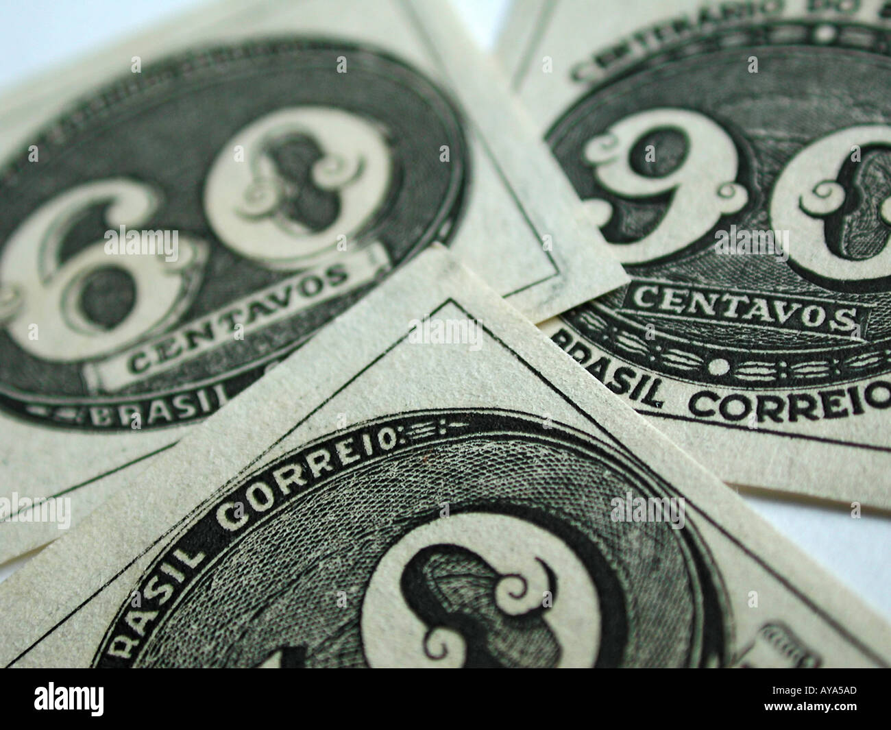 Collection of stamps Stock Photo - Alamy