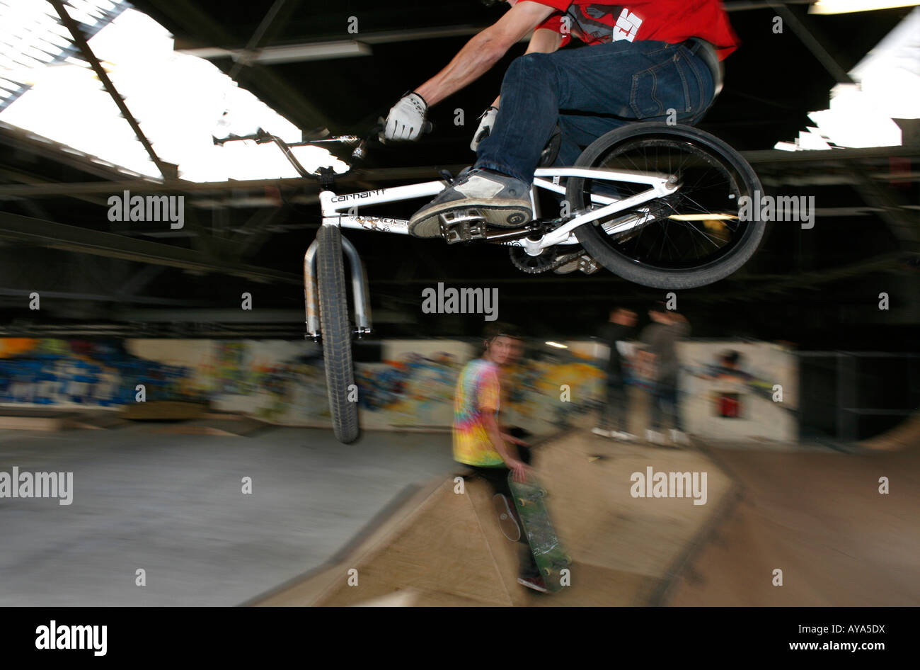 There is an indoor scating ramp in Amsterdam It is built in a former ...