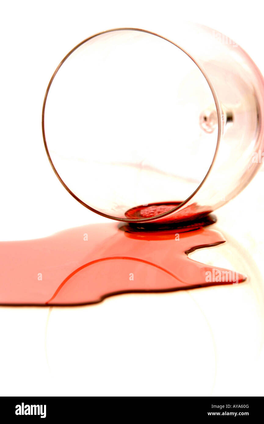 Spilt wine bottles hi-res stock photography and images - Alamy