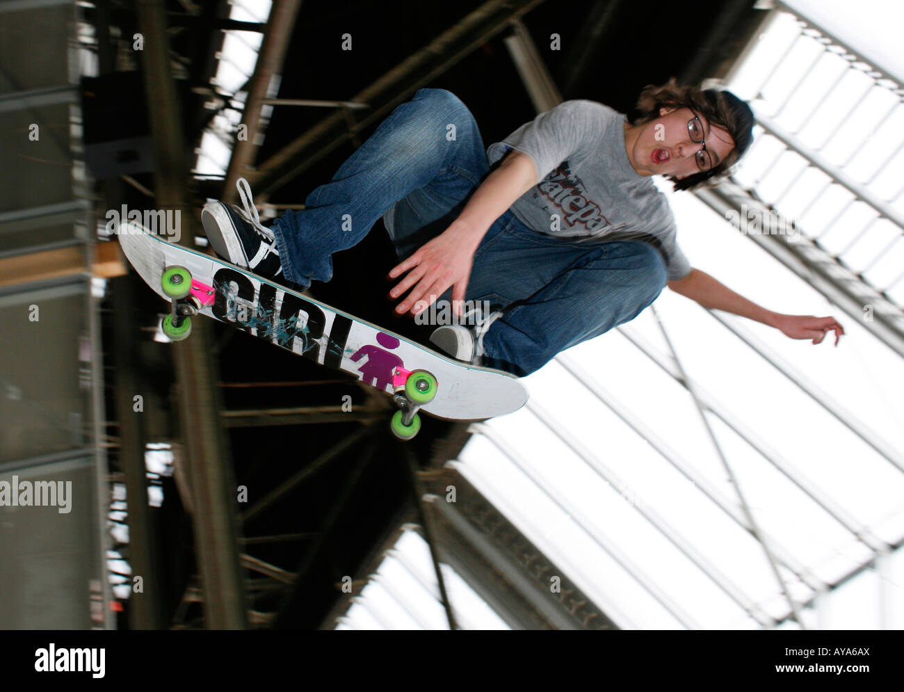 There is an indoor scating ramp in Amsterdam It is built in a former ...