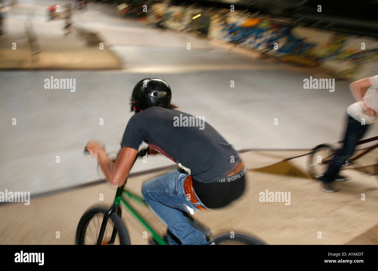 There is an indoor scating ramp in Amsterdam It is built in a former ...