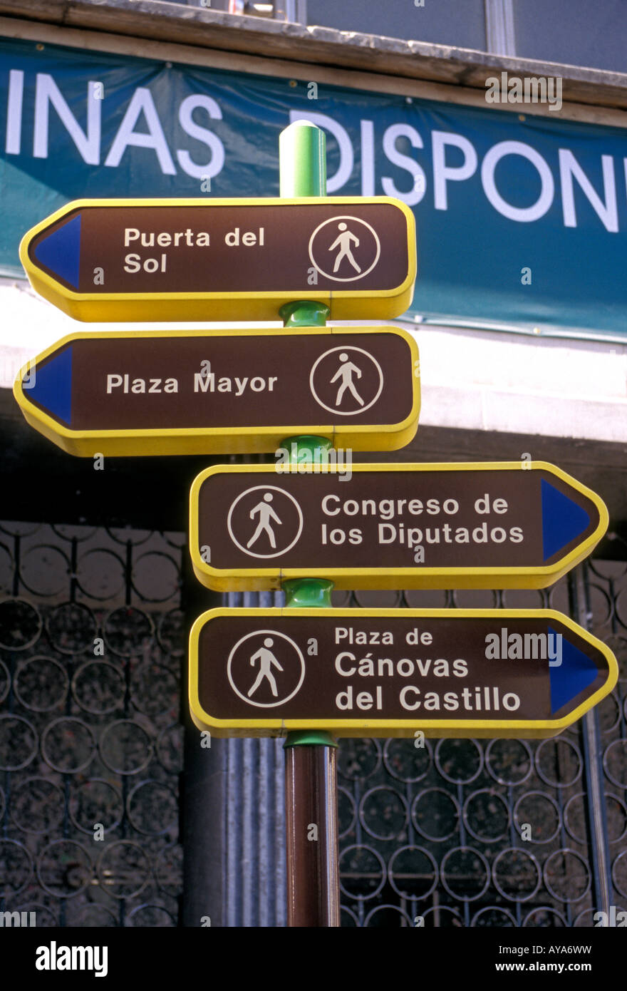 Info madrid hi-res stock photography and images - Alamy