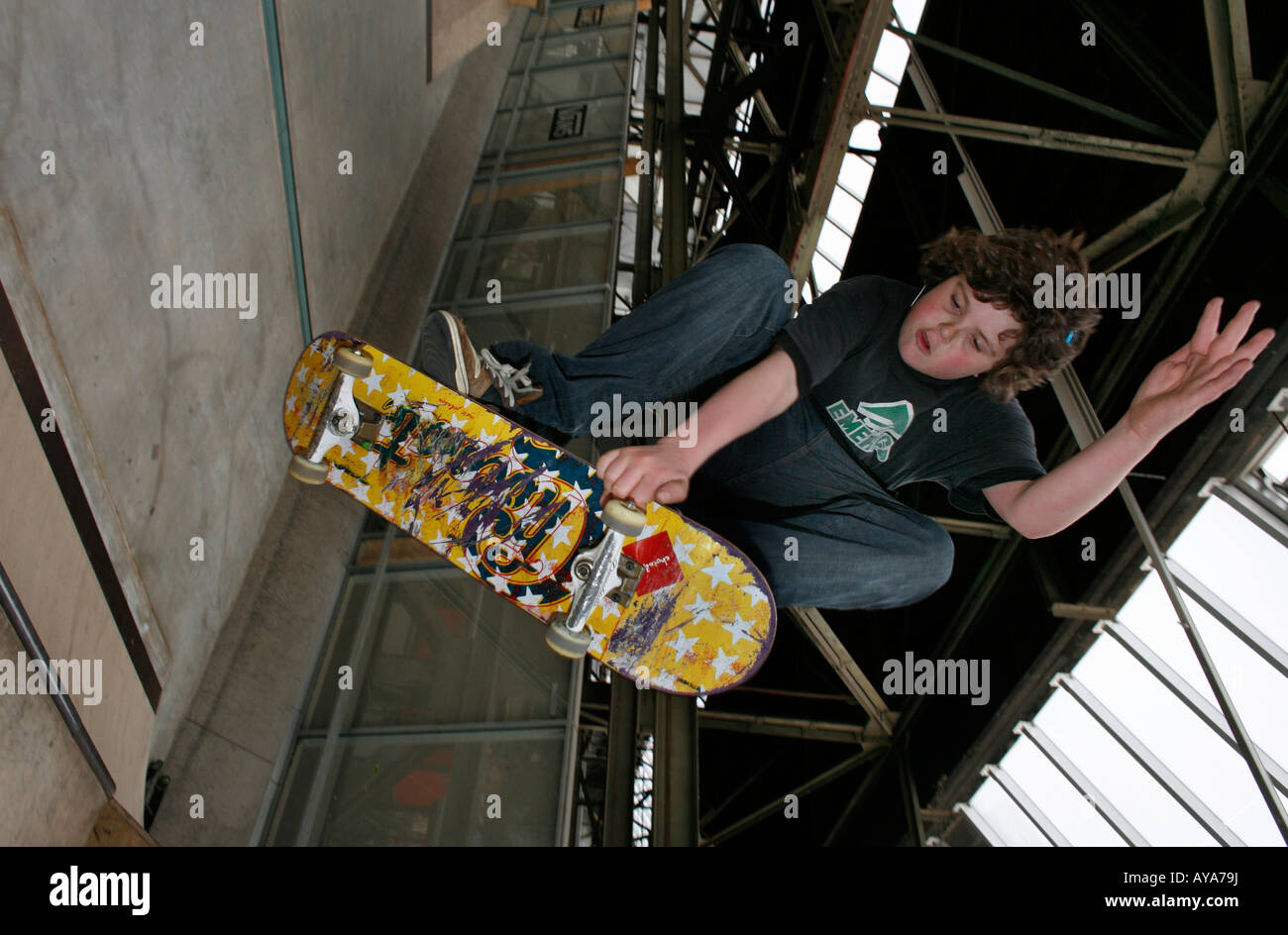 There is an indoor scating ramp in Amsterdam It is built in a former ...