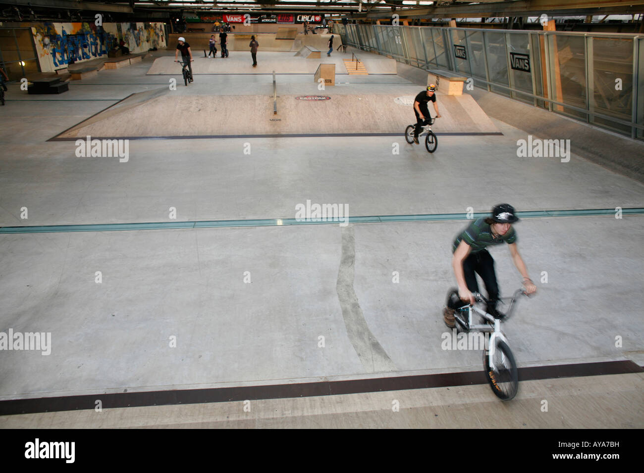 There is an indoor scating ramp in Amsterdam It is built in a former ...