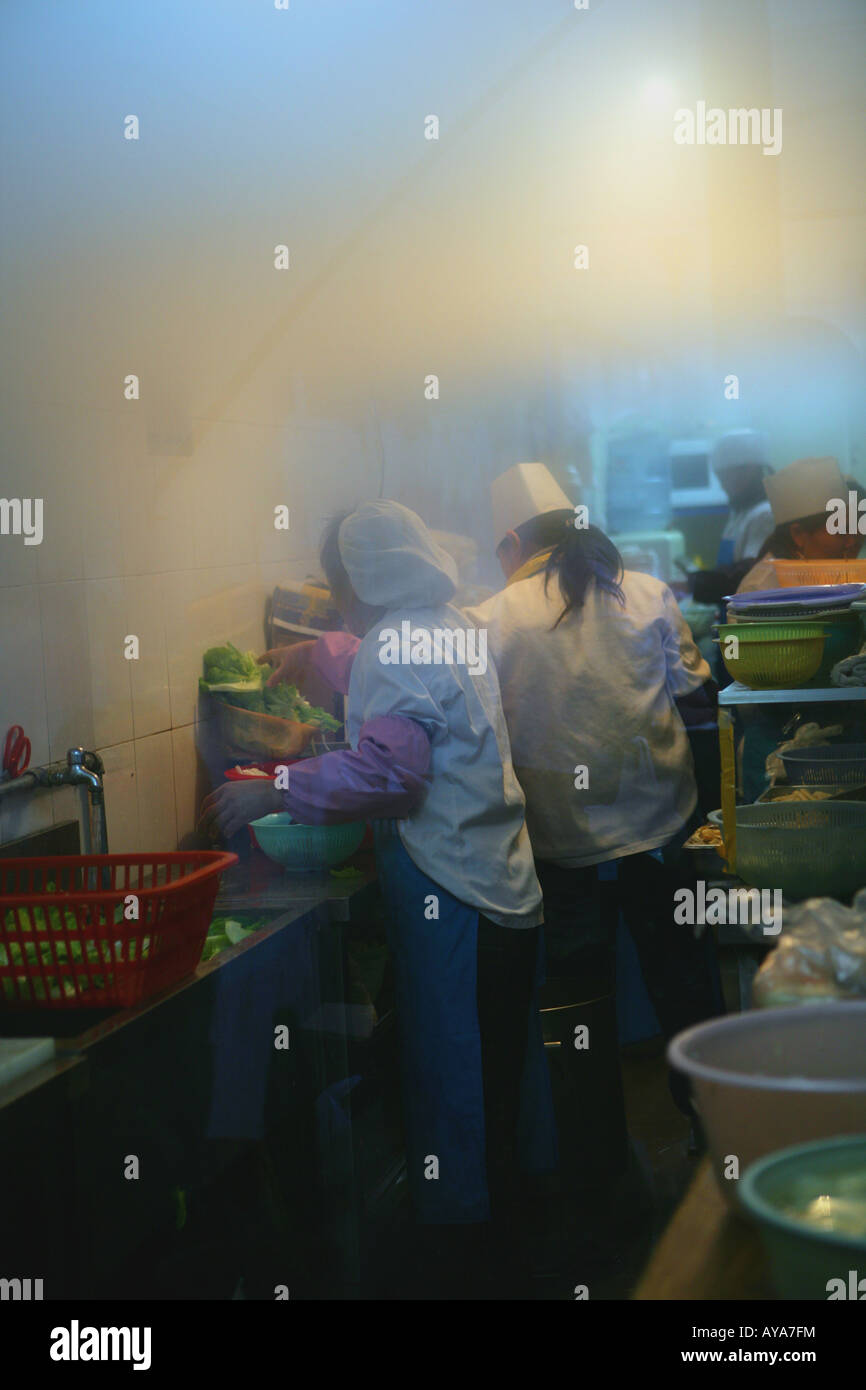 a street kitchen in Shanghai Stock Photo - Alamy