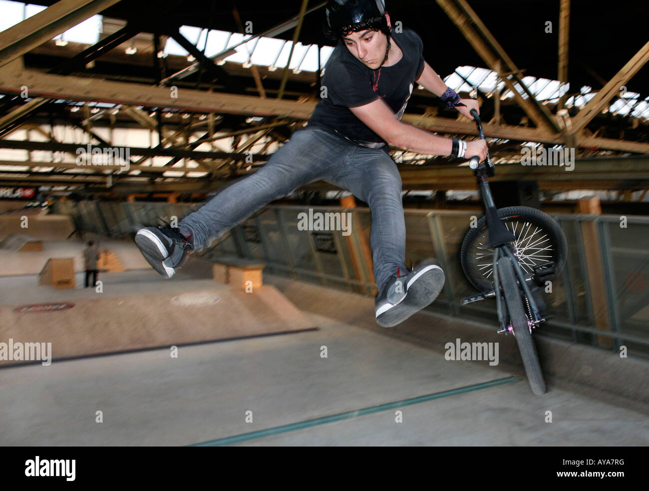 There is an indoor scating ramp in Amsterdam It is built in a former ...