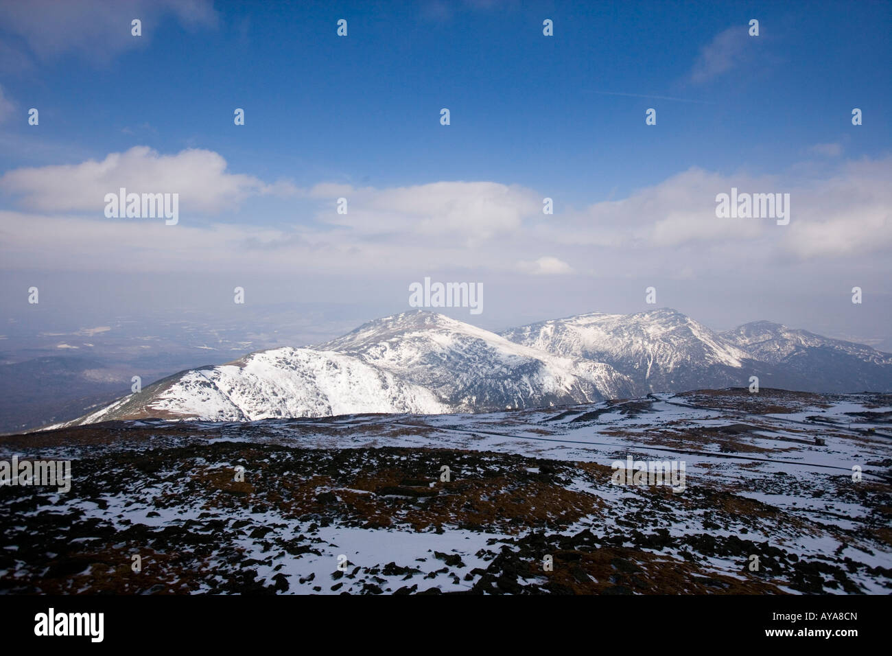 The Northern Presidentials in New Hampshire's White Mountains Stock ...