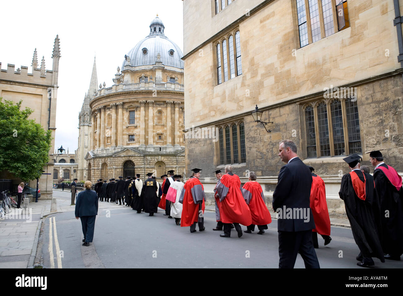 Oxford university degree ceremony hi-res stock photography and images ...