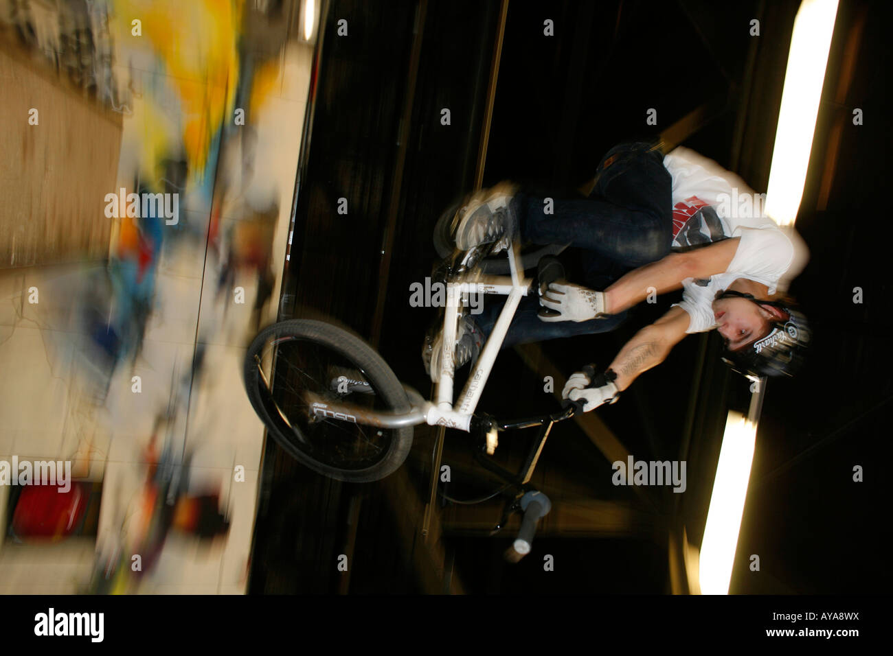 There is an indoor scating ramp in Amsterdam It is built in a former ...