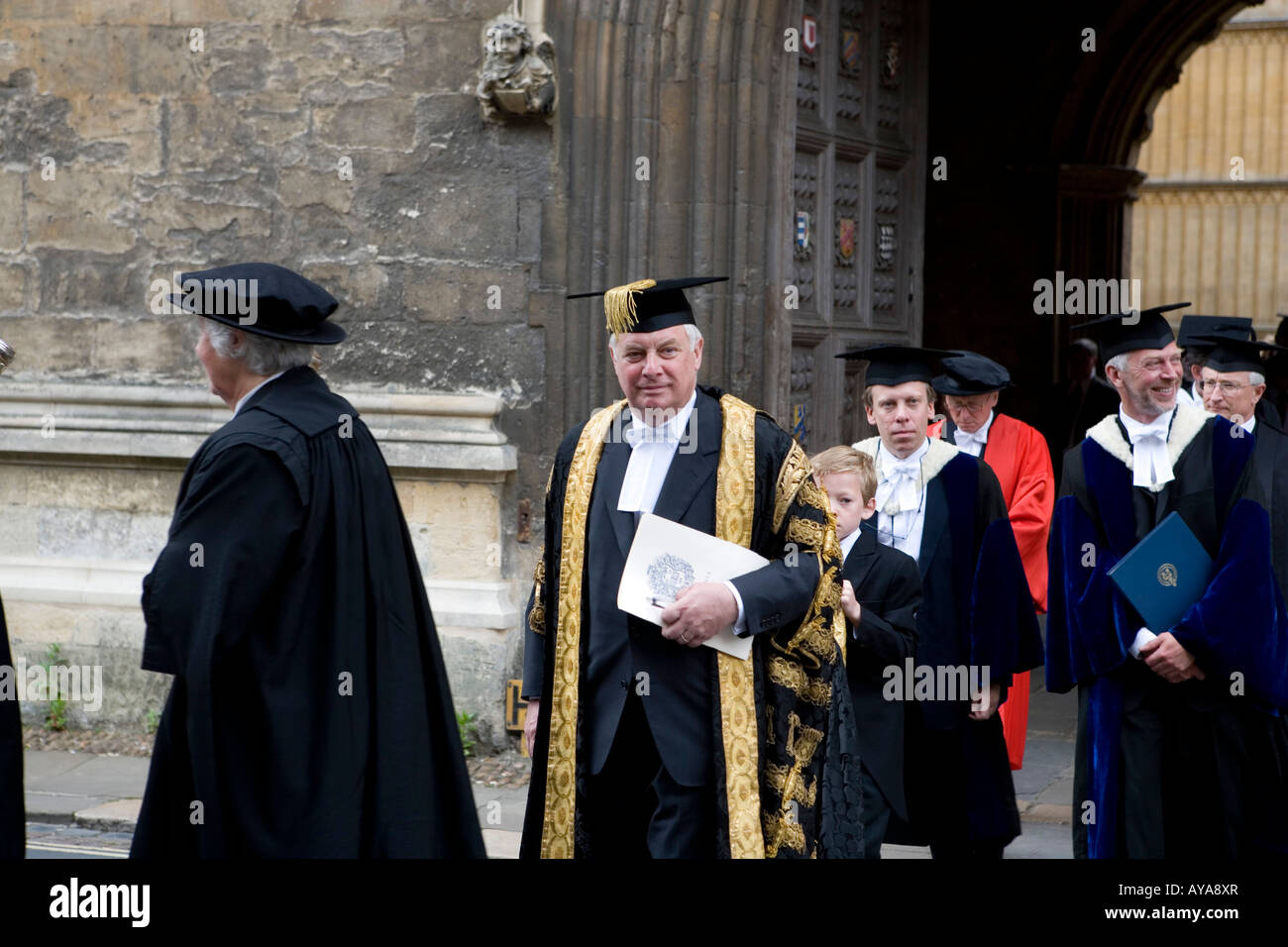 Chancellor of Oxford University Chris Patten Stock Photo - Alamy