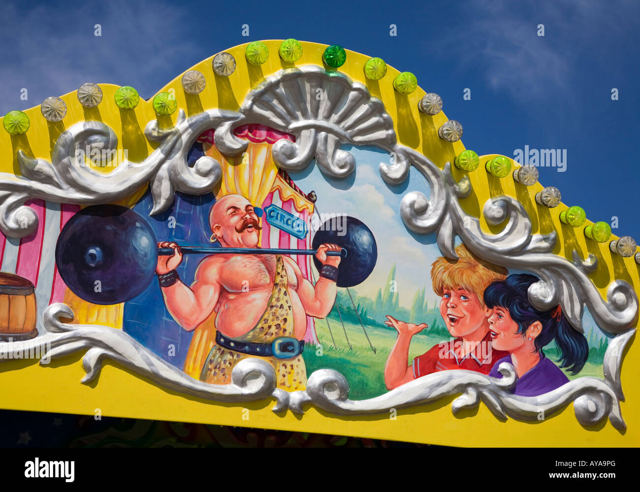 Strong man circus hi-res stock photography and images - Alamy