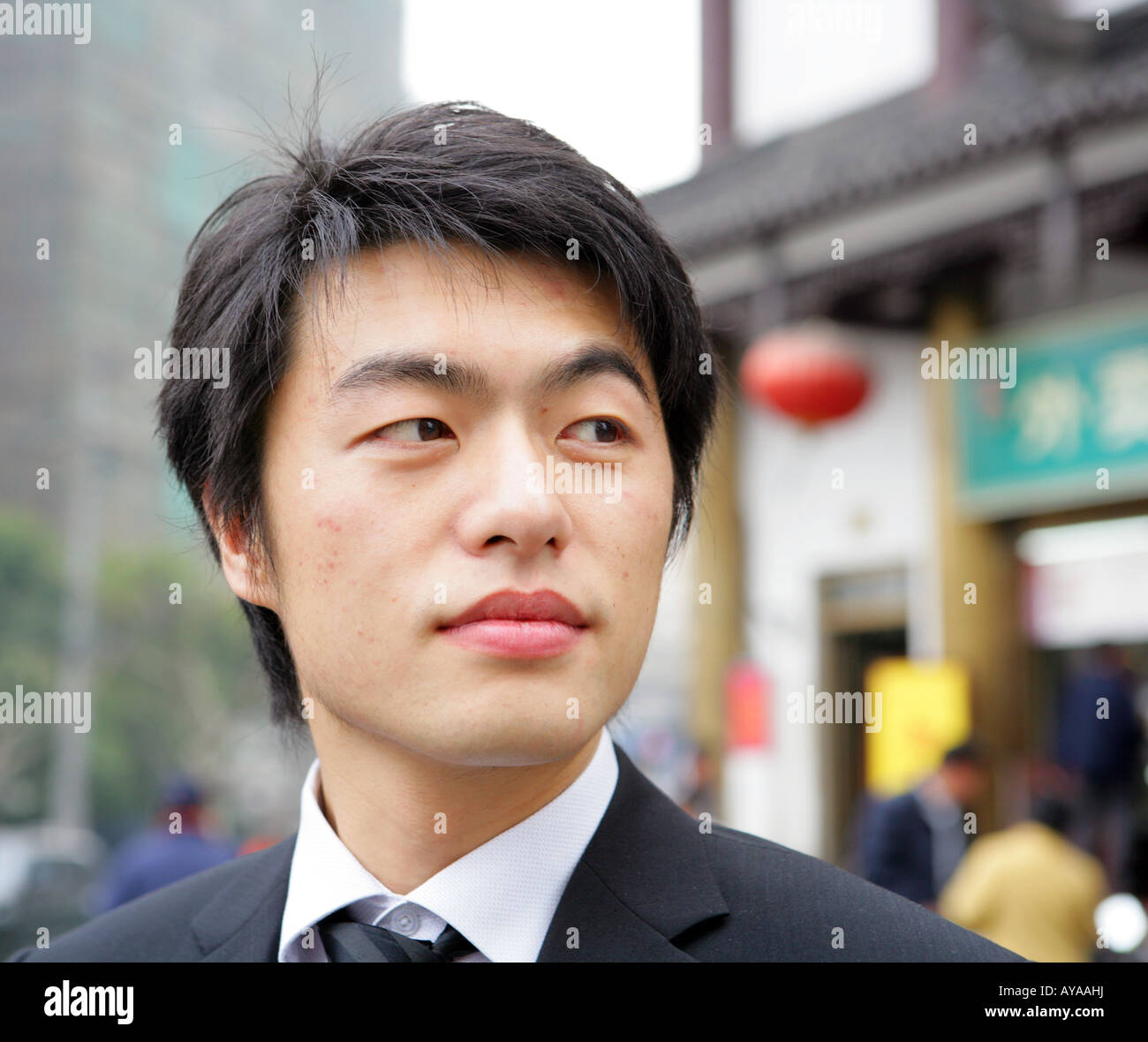 young man in Shanghai Stock Photo - Alamy
