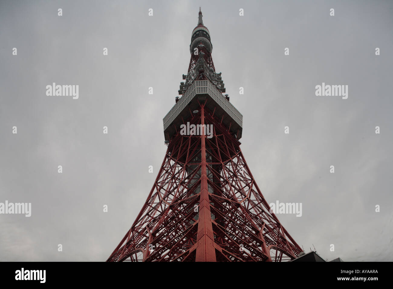 Asia Tokyo Japan Tokyo Tower Stock Photo - Alamy