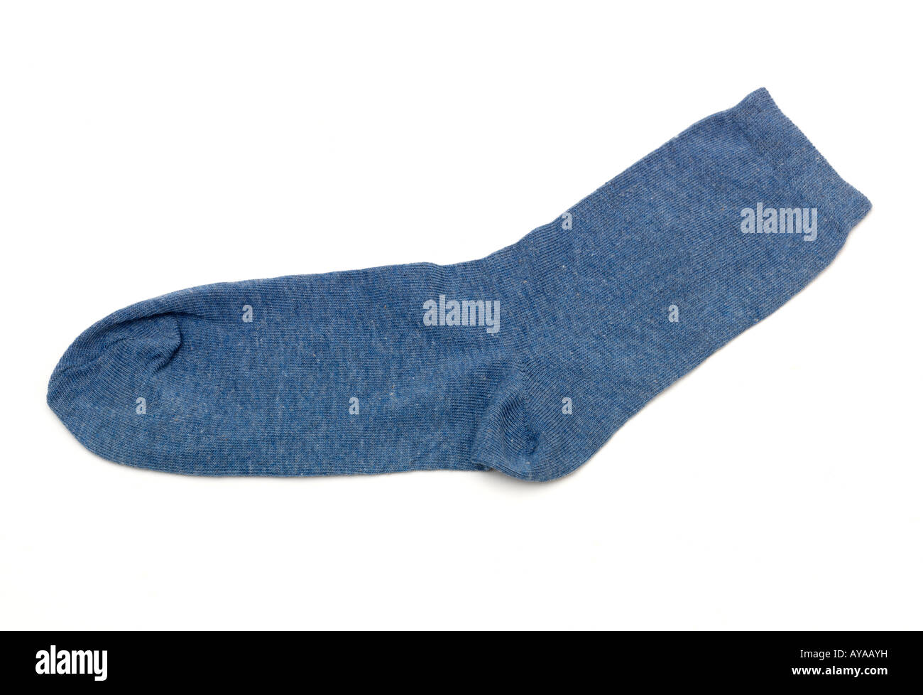 Blue sock Cut Out Stock Images & Pictures - Alamy
