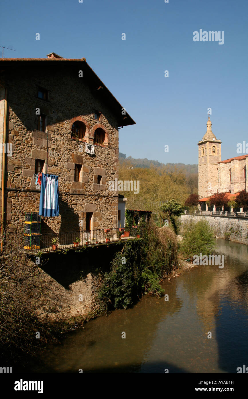 Lazkao in the Basque Country Stock Photo - Alamy