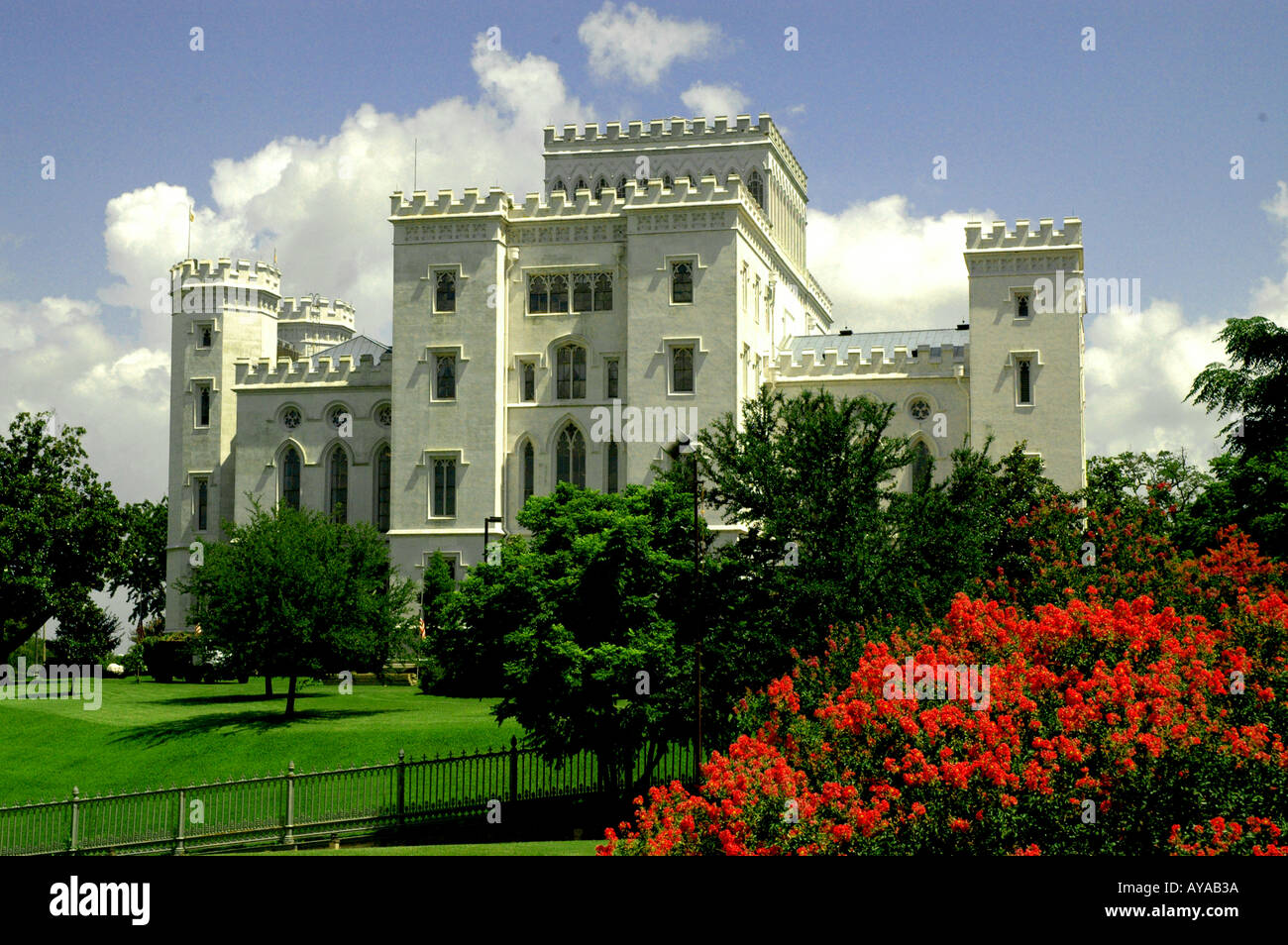 Baton Rouge LA Louisiana Old State Capitol Building Stock Photo - Alamy