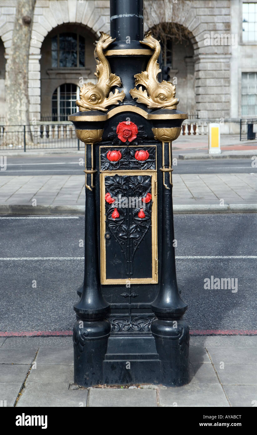 Decorative Lamp Standard London Stock Photo - Alamy